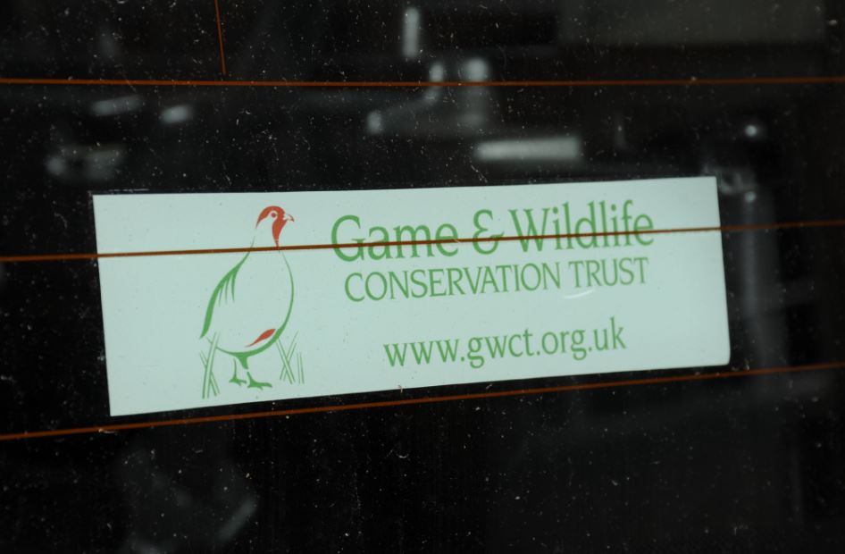 GWCT Car Sticker – Game and Wildlife Conservation Trust